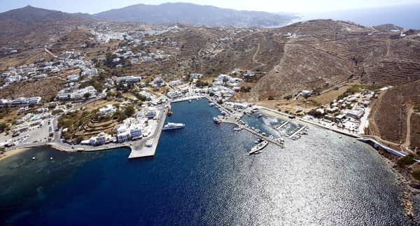 Ios island sailing holidays and yacht charters guide Cyclades.